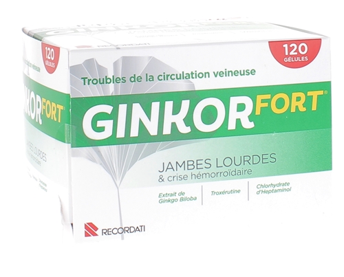 Ginkor fort gélule - boîte de 120 gélules