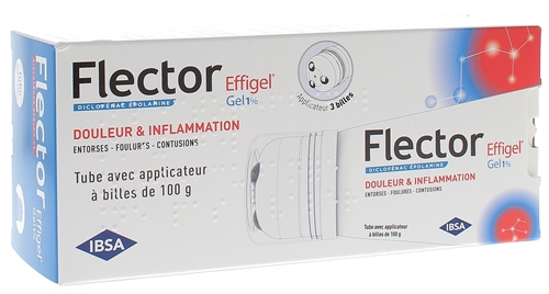 Flector Effigel 1% Ibsa - douleur et inflammation