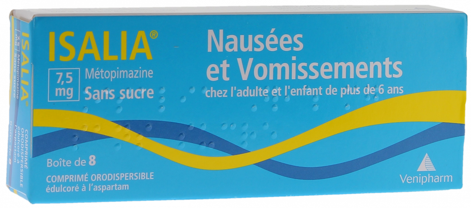 Isalia 7,5 mg nausées et vomissements - traitement symptomatique des ...