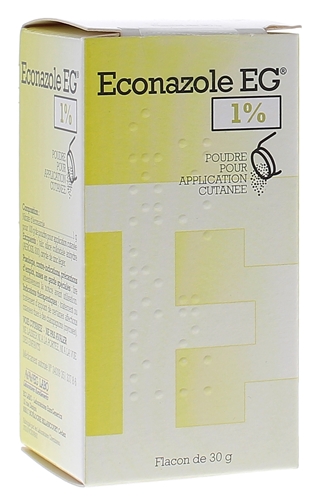 Econazole EG 1% EG labo - mycose de la peau