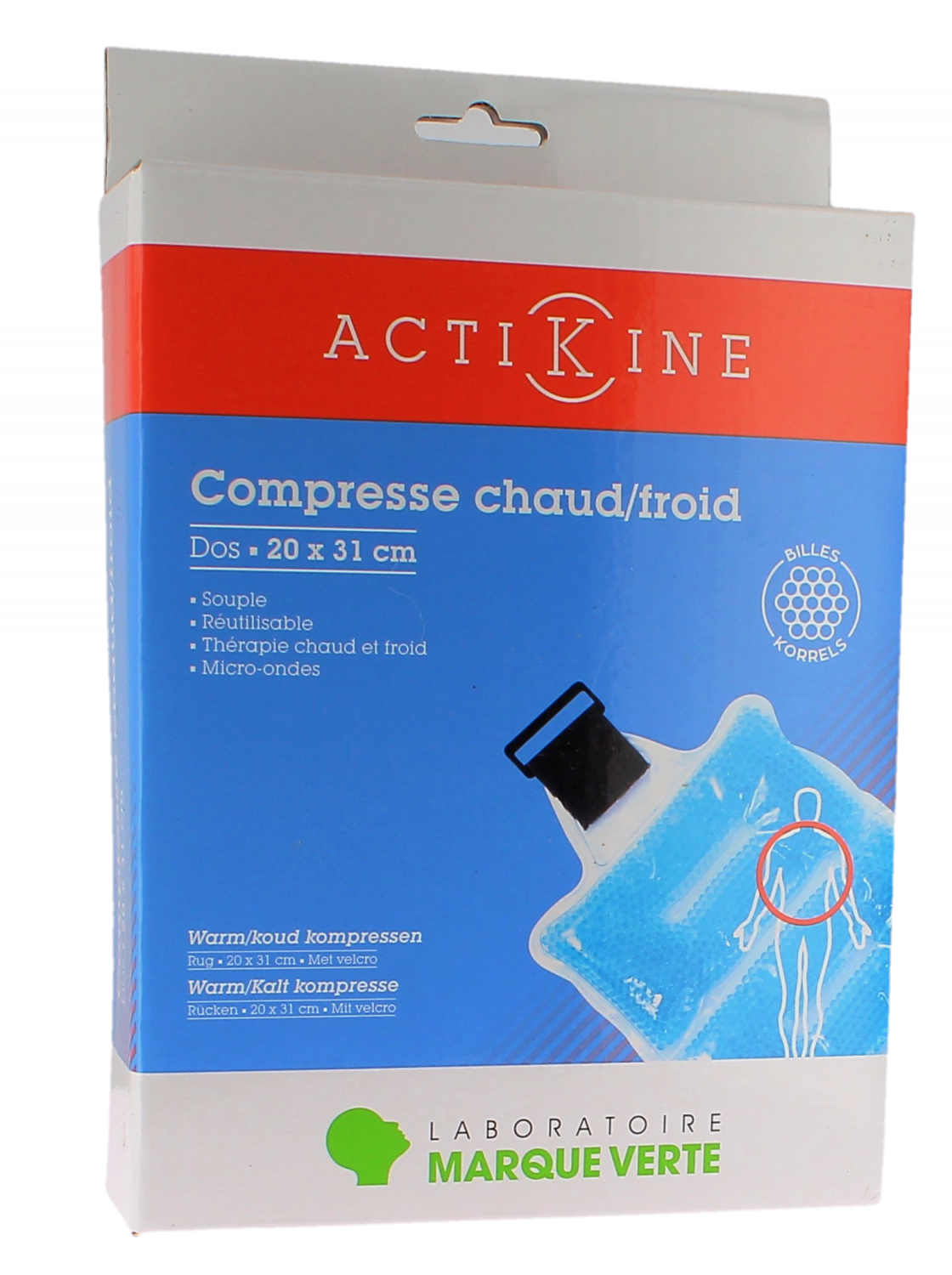 Actikine compresse chaud/froid Marque Verte - antidouleurs