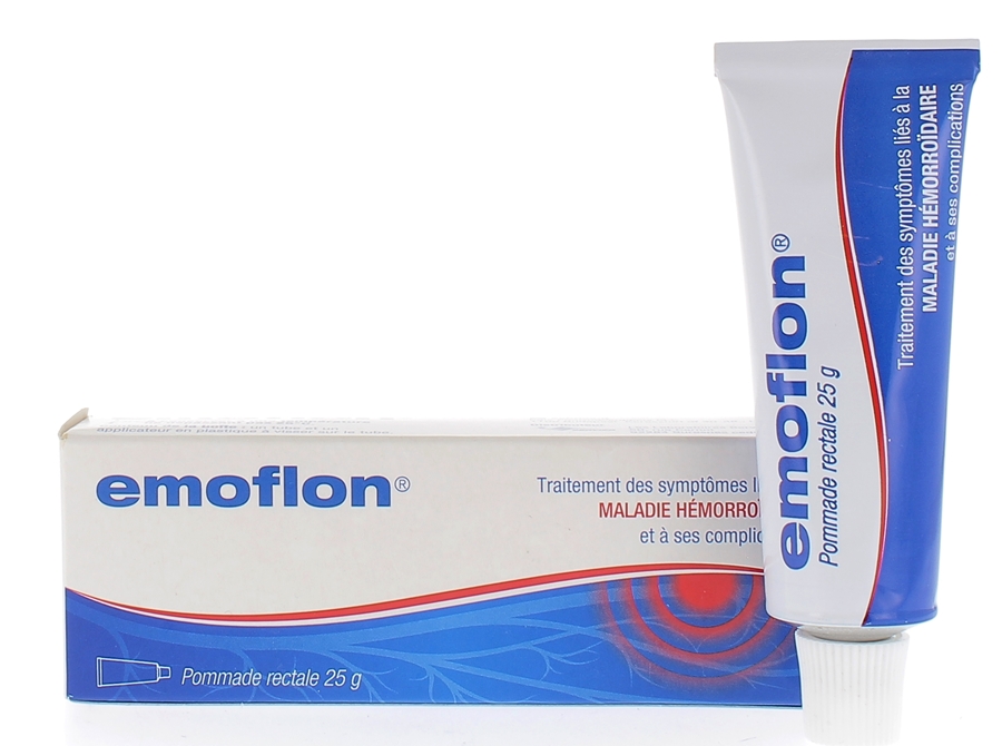 Emoflon pommade rectale - Hémorroïdes