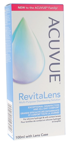 Acuvue RevitaLens Solution désinfectante multifonctions Abbott ...