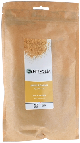 Argile jaune Centifolia en poudre
