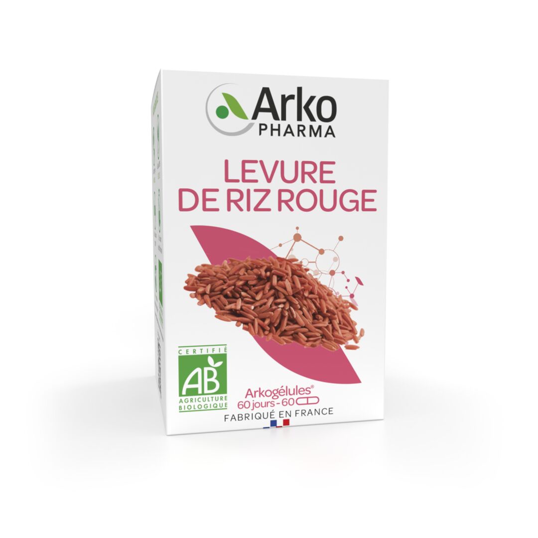 Arkogélules Levure de riz rouge bio Arkopharma - complément alimentaire
