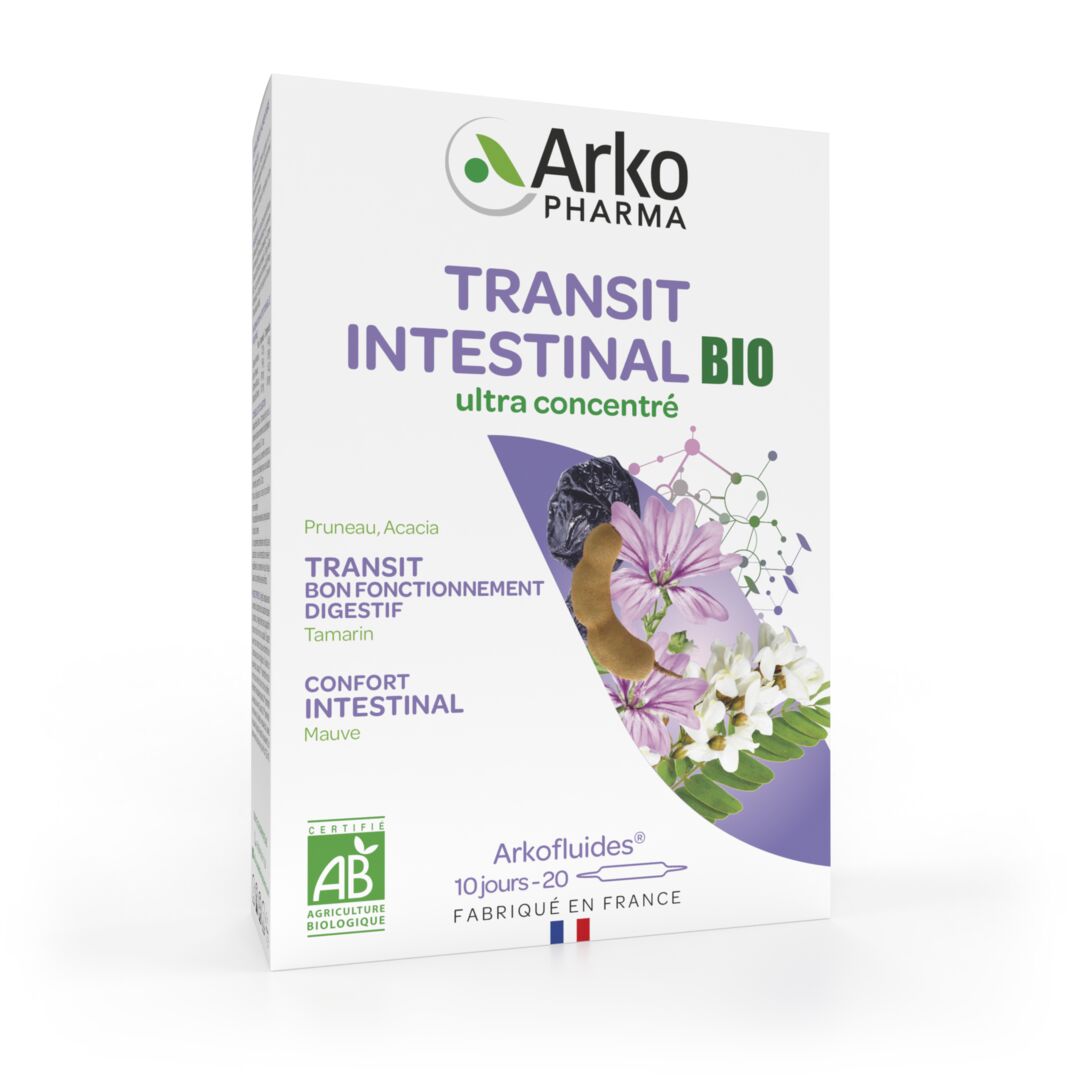 Arkofluides transit intestinal ampoule Arkopharma - aide à la digestion ...