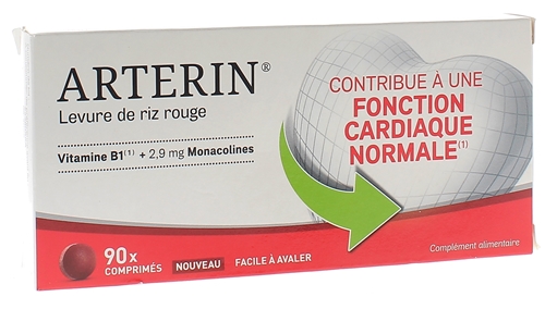 Arterin Levure de riz rouge - complément alimentaire fonction cardiaque ...