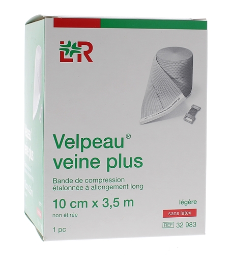 Bande de compression veine plus légère sans latex Velpeau - premiers soins