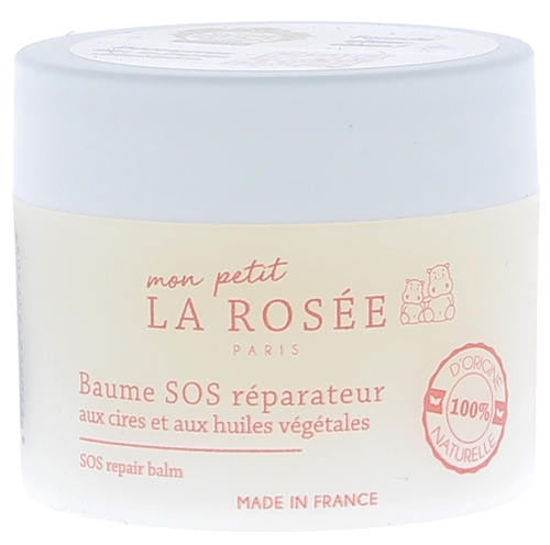 Baume SOS réparateur bébé La Rosée - soin hydratant bébé anti-irritations