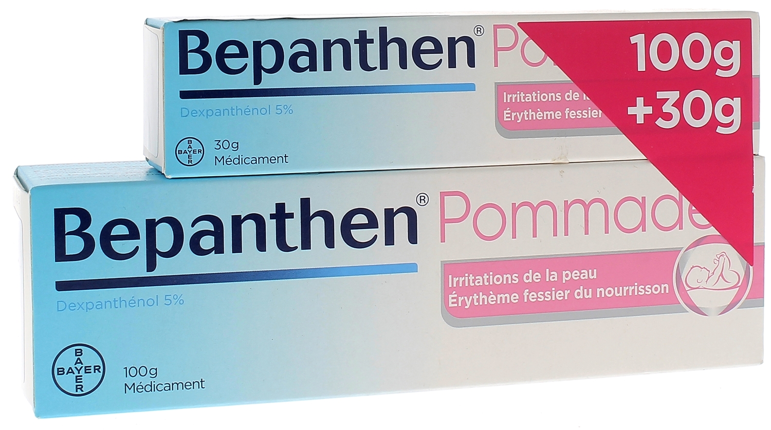 Bepanthen pommade 5% - irritation de la peau