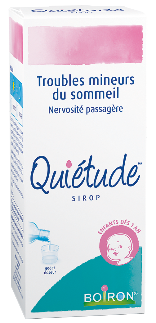 Quietude sirop Boiron troubles mineurs du sommeil Boiron - Flacon de 200 ml