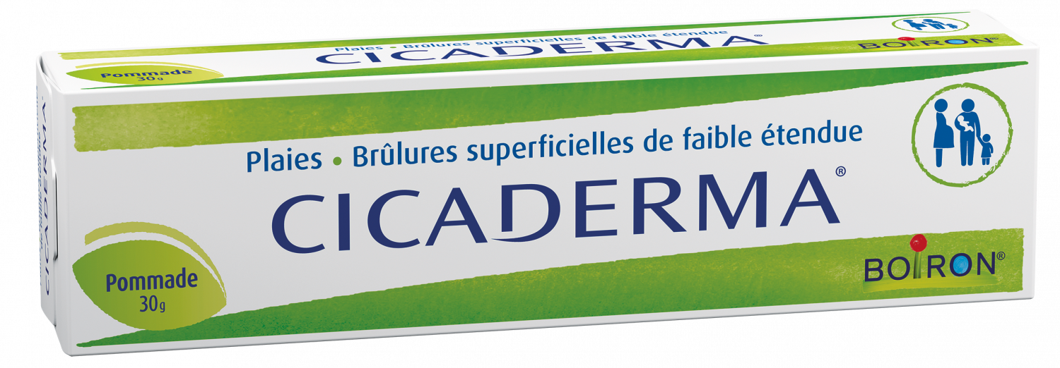 Cicaderma pommade Boiron contre les irritations cutanés
