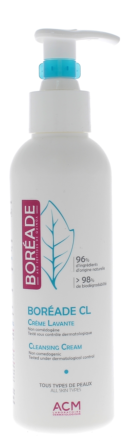 Boréade CL Crème Lavante Noviderm - flacon à pompe de 200 ml