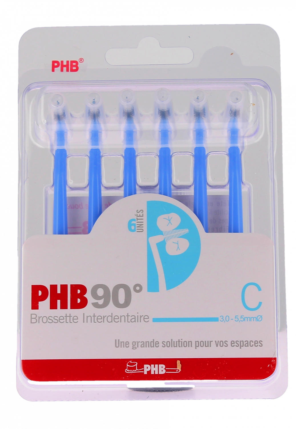 Brossettes interdentaires Phb 90° C 1.3 Crinex - hygiène dentaire