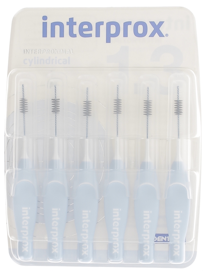 Brossettes interdentaires interproximal cylindrical iso 4 bleu Crinex