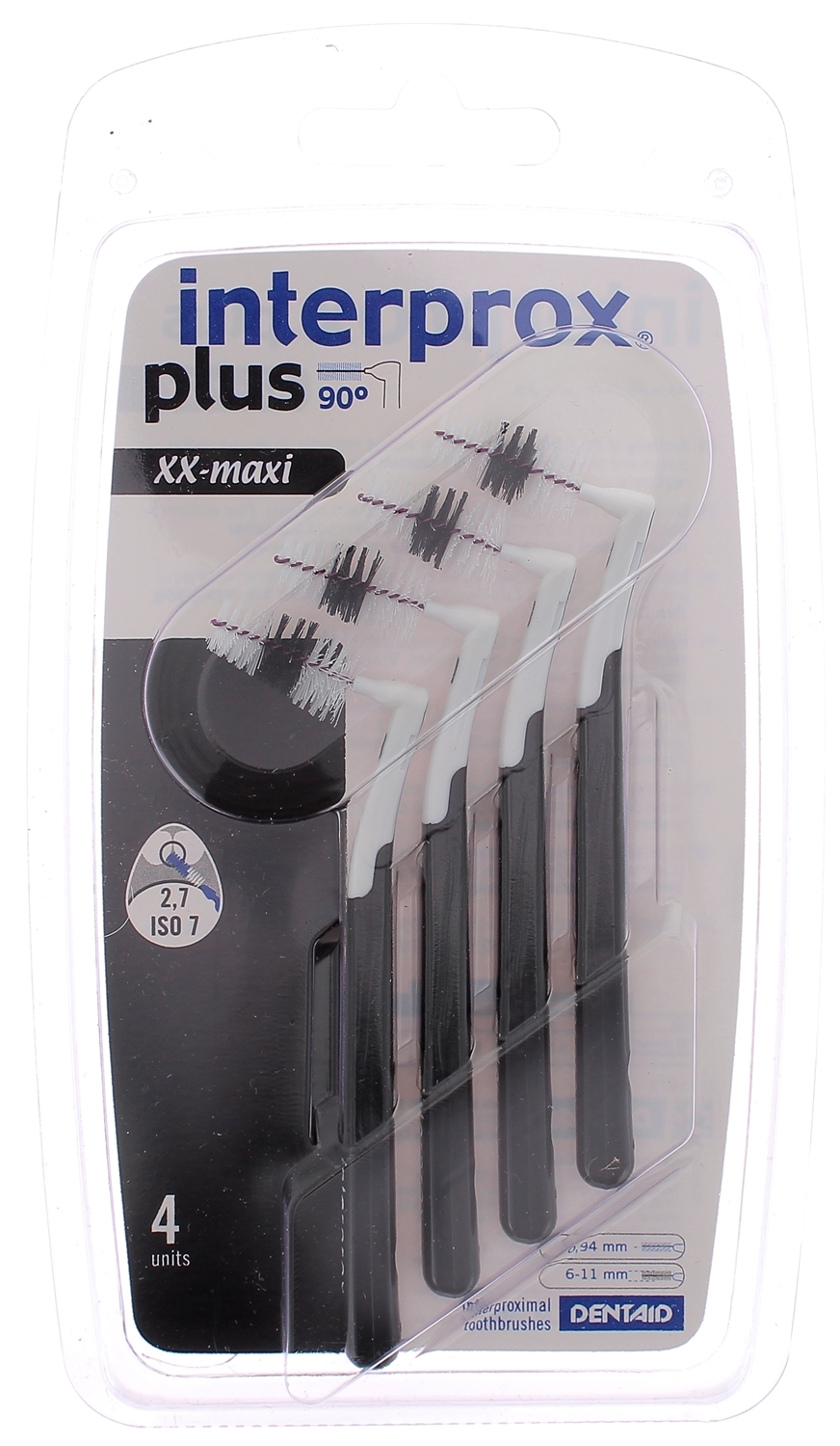 Brossettes interdentaires XX-Maxi Interprox - éliminer plaque dentaire