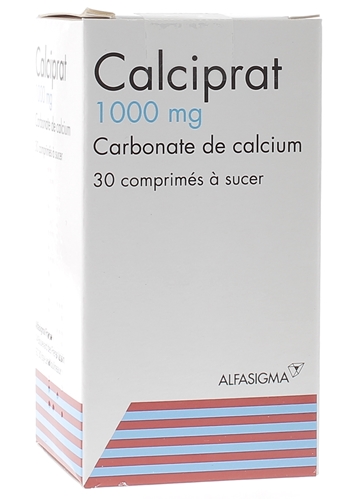 Vente en ligne de Calciprat 1 000 mg contre le déficit en calcium