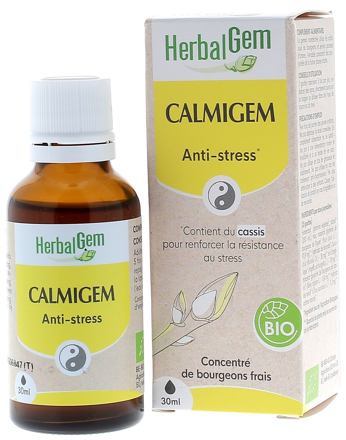 Calmigem anti-stress HerbalGem - complément alimentaire