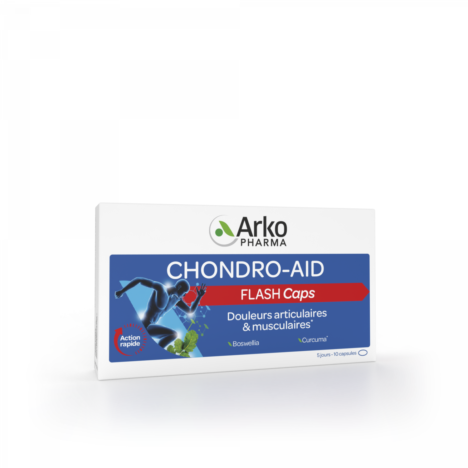 Chondro-Aid Flash caps Arkopharma - confort musculaire et squelettique