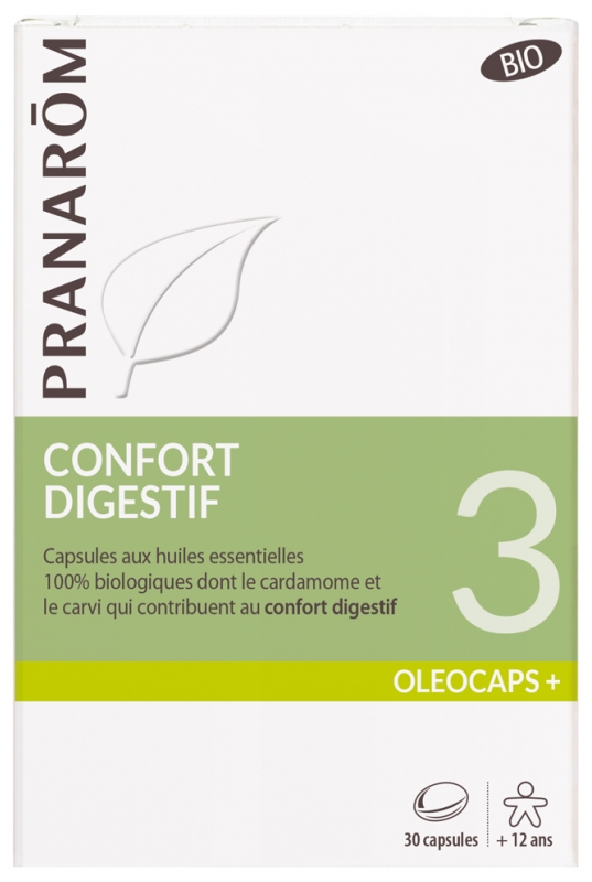 Oléocaps+ 3 Confort digestif bio Pranarom