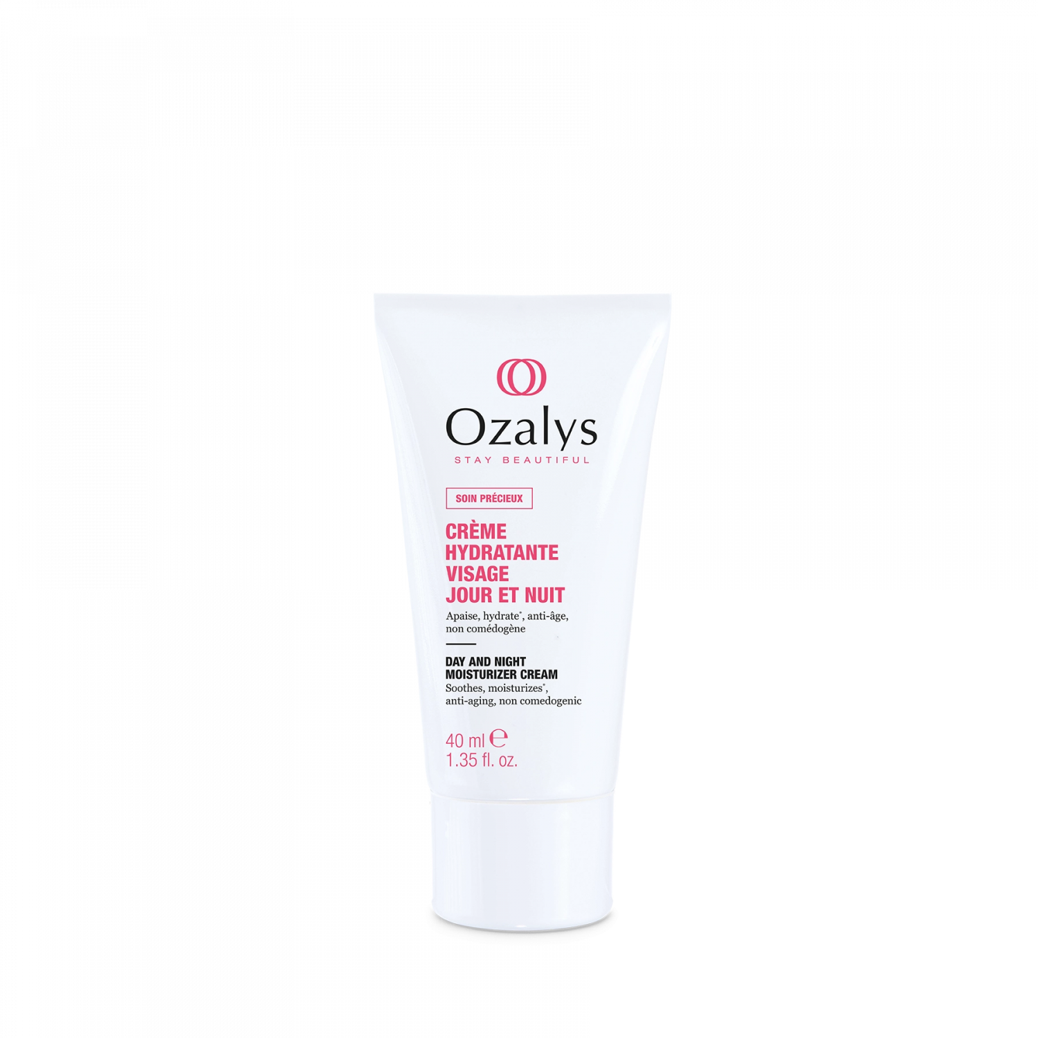 Crème hydratante visage jour et nuit Ozalys - soin visage peaux sensibles