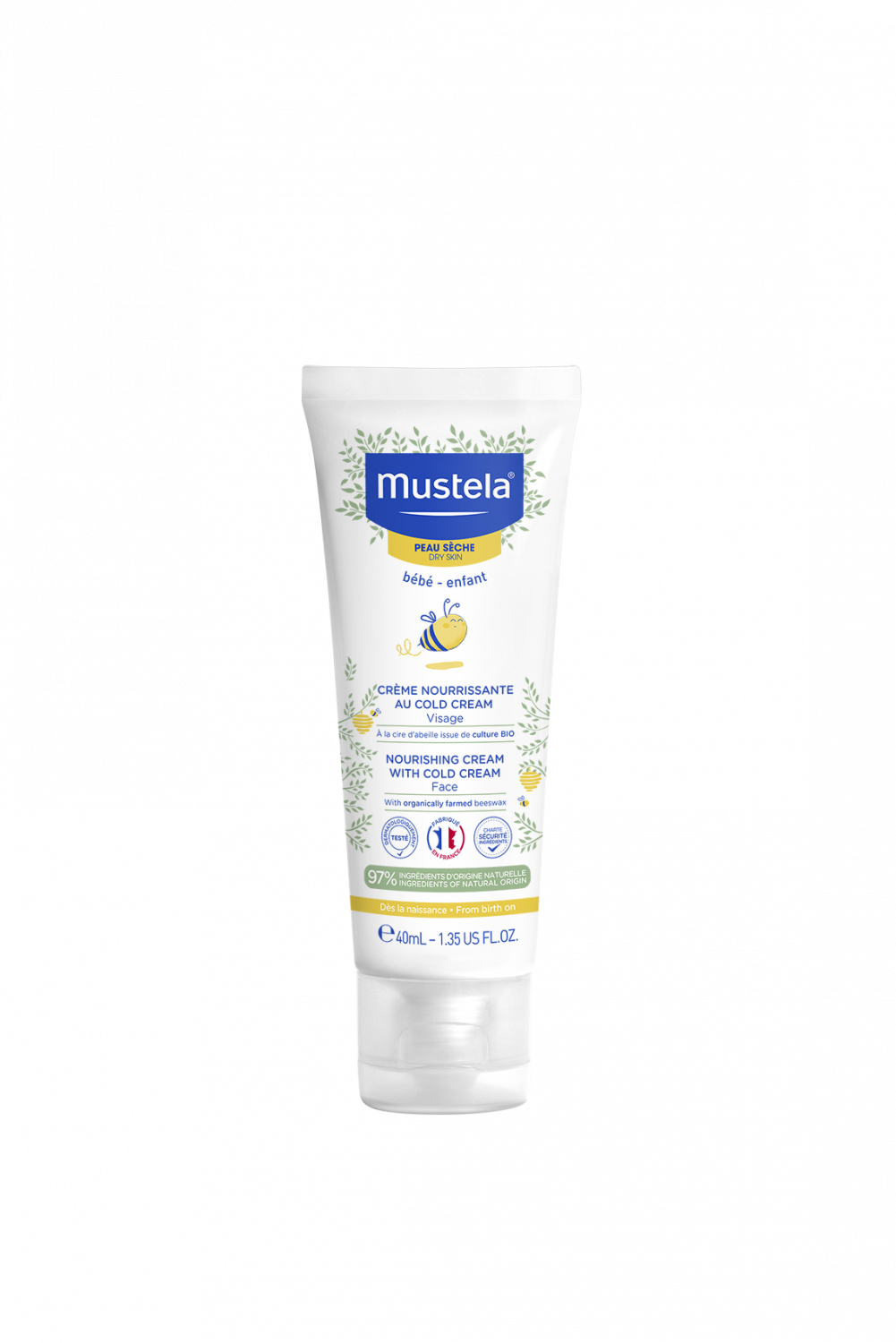 Cold cream Mustela - Soin de bébé - Crème nourrissante bébé