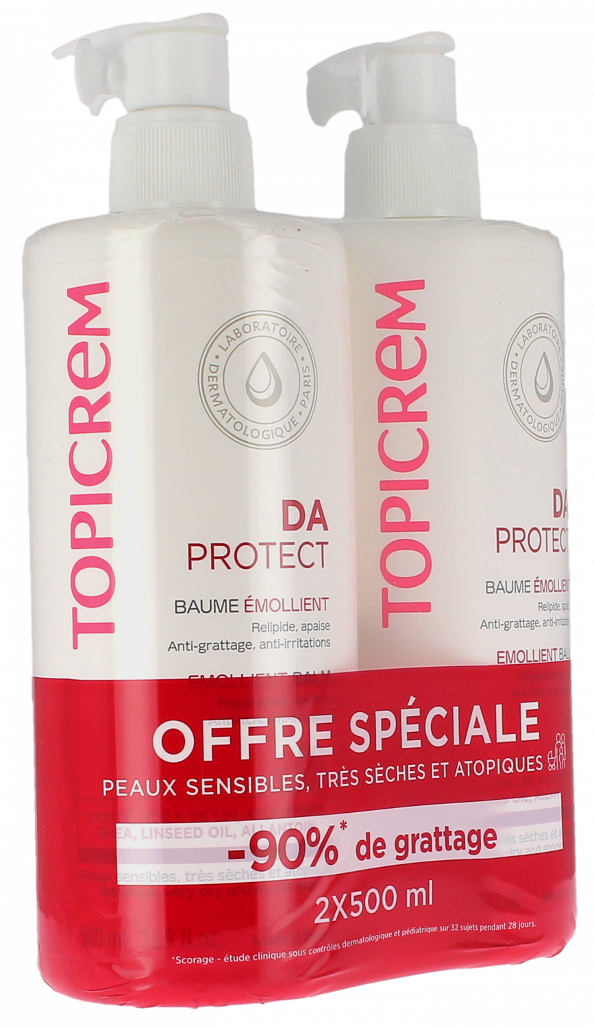 Topicrem : DA baume émollient peaux atopiques Topicrem, lot de 2 ...