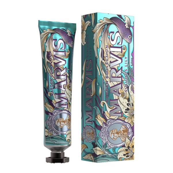 Dentifrice Garden Collection lys sinueux Marvis - hygiène bucco-dentaire