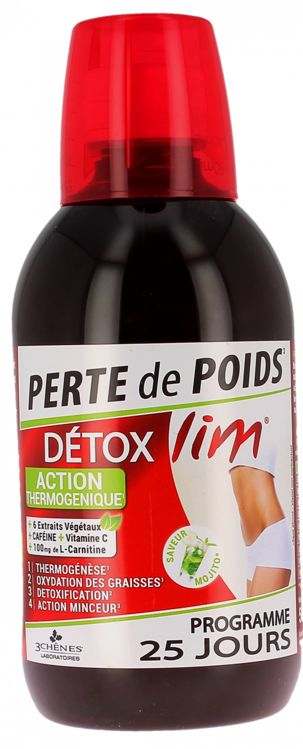 Détoxlim Perte de poids 3 Chênes - action minceur