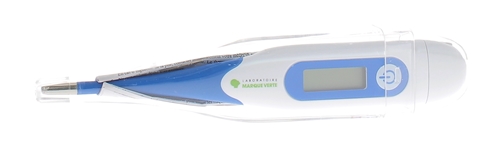 Digitemp Thermomètre digital flexible rapide Marque Verte - prise de la ...