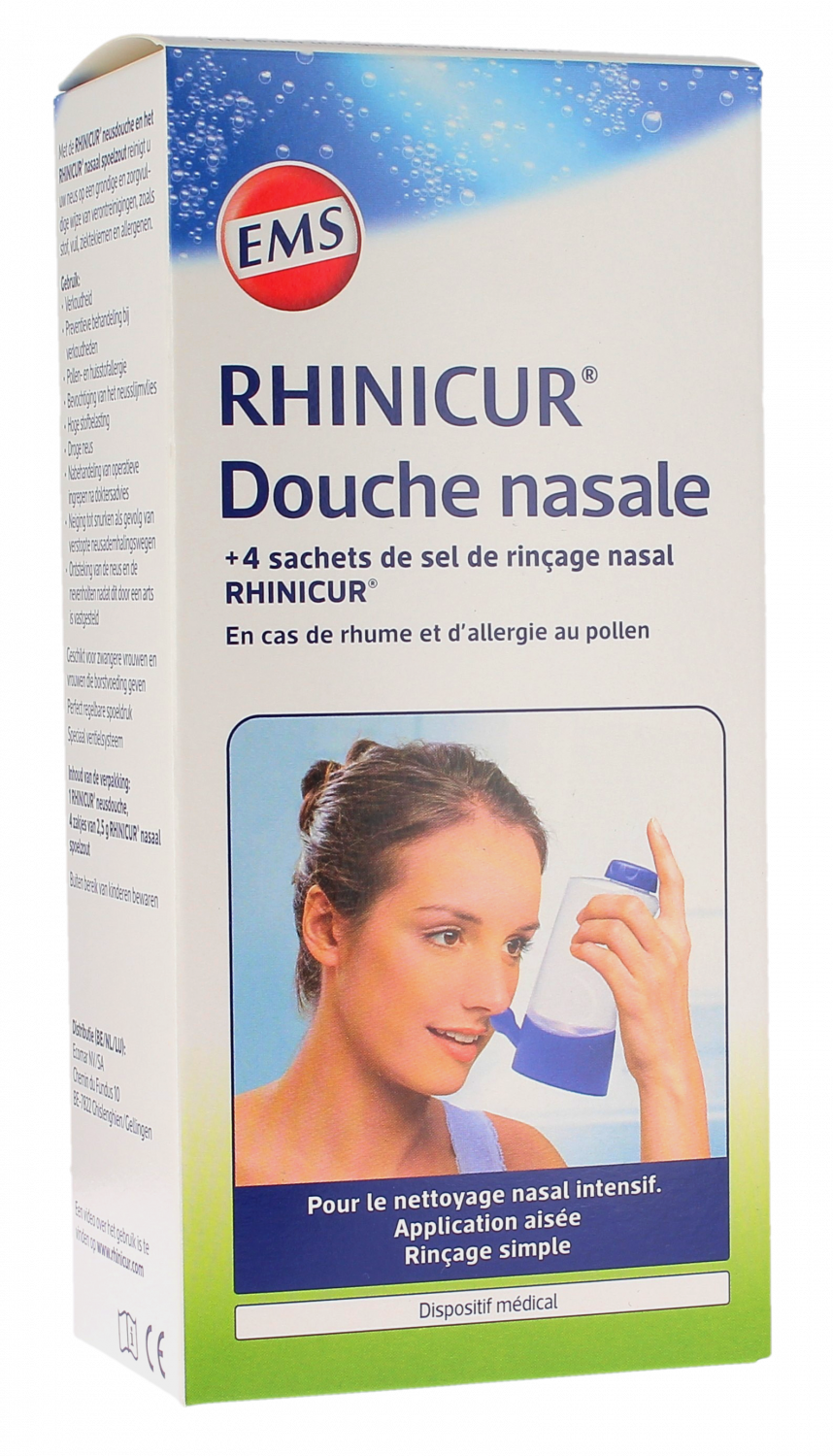 Douche nasale Rhinicur - rhumes ou allergies