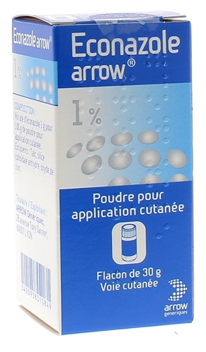 Econazole 1% Arrow - traitement mycoses