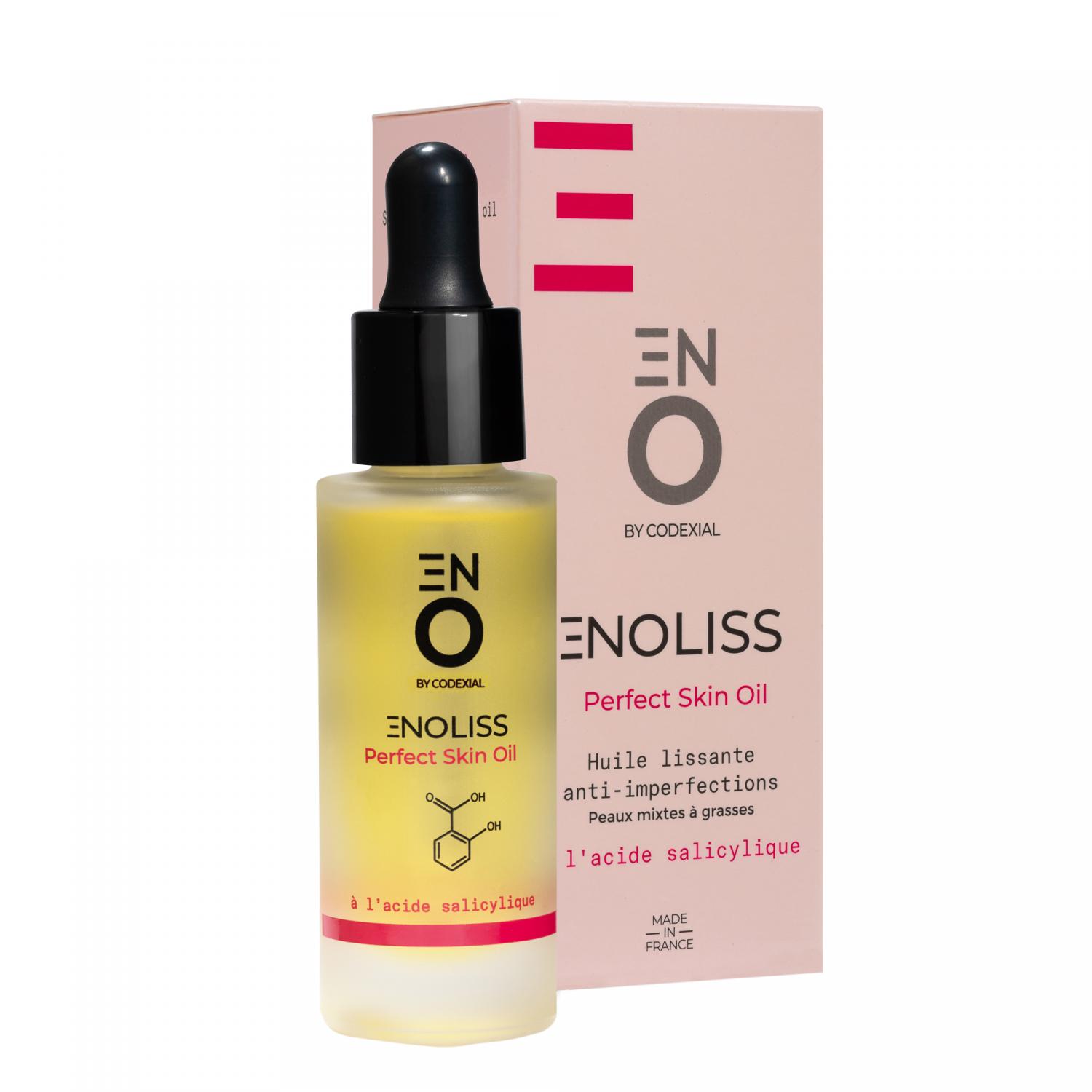 Enoliss perfect skin oil huile lissante Codexial - soin visage anti ...