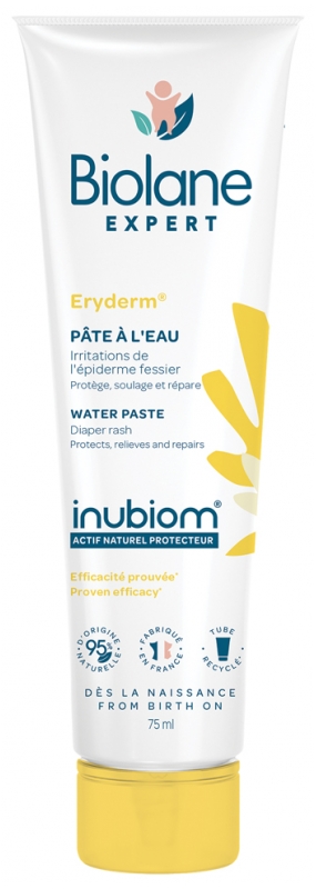 Eryderm Pâte à l'eau Biolane Expert - irritations épiderme fessier bébé