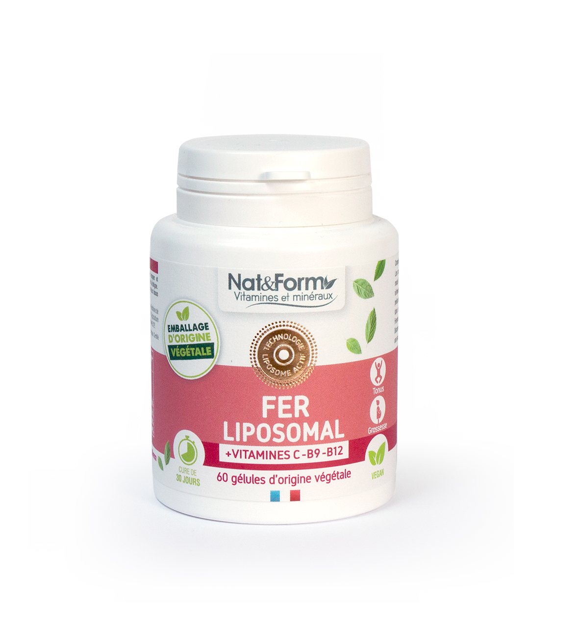 Fer Liposomal Nat&Form - complément alimentaire