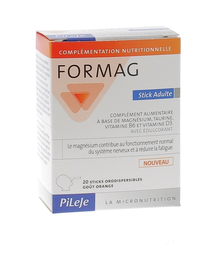 Formag compléments alimentaires magnésium Pileje