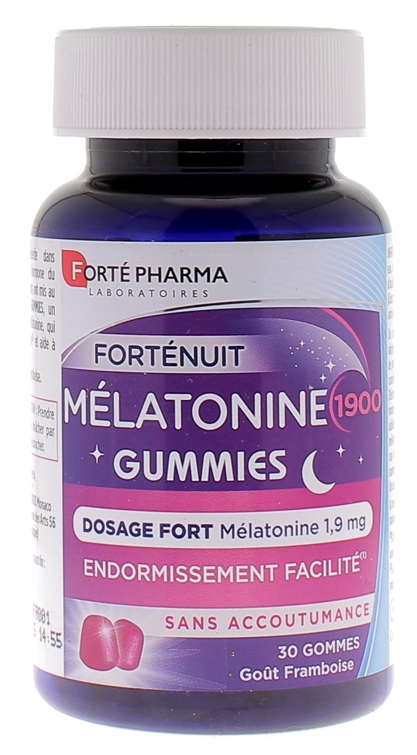 Forté Nuit Mélatonine 1900 goût framboise Forté Pharma - problème de ...