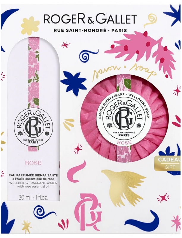 Coffret Rose Roger & Gallet - Coffret Noël