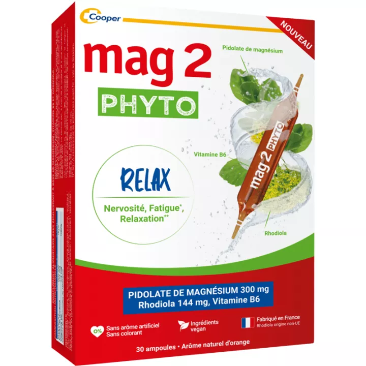 Mag2 Phyto Relax Cooper - nervosité et fatigue