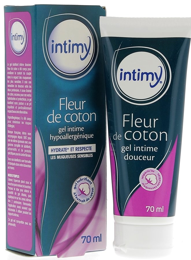 Gel intime fleur de coton Intimy