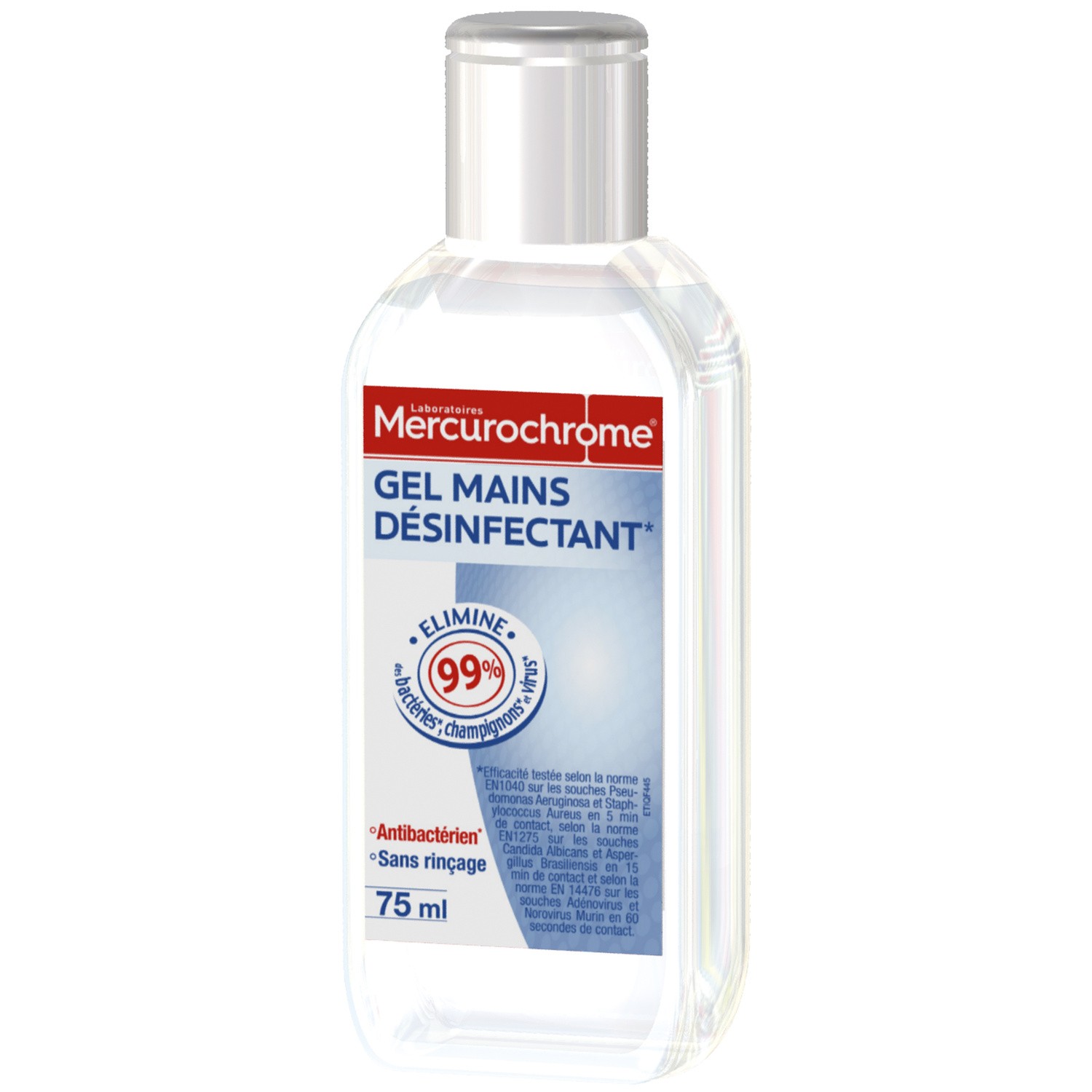 Gel mains désinfectant Mercurochrome