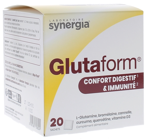 Glutaform Confort digestif et immunité Synergia - complément ...