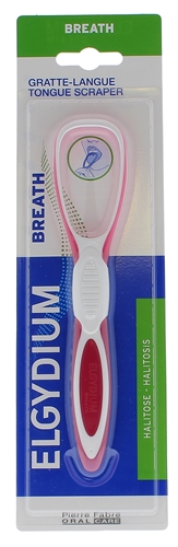 Gratte-langue Elgydium - mauvaise haleine