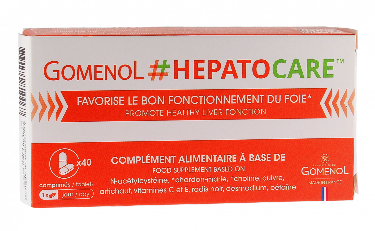 Hepatocare Gomenol - bon fonctionnement du foie