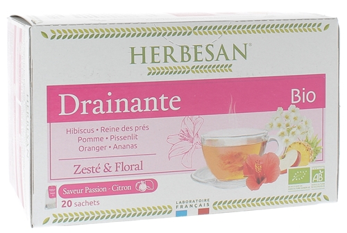 Herbesan infusion drainante BIO - 20 sachets