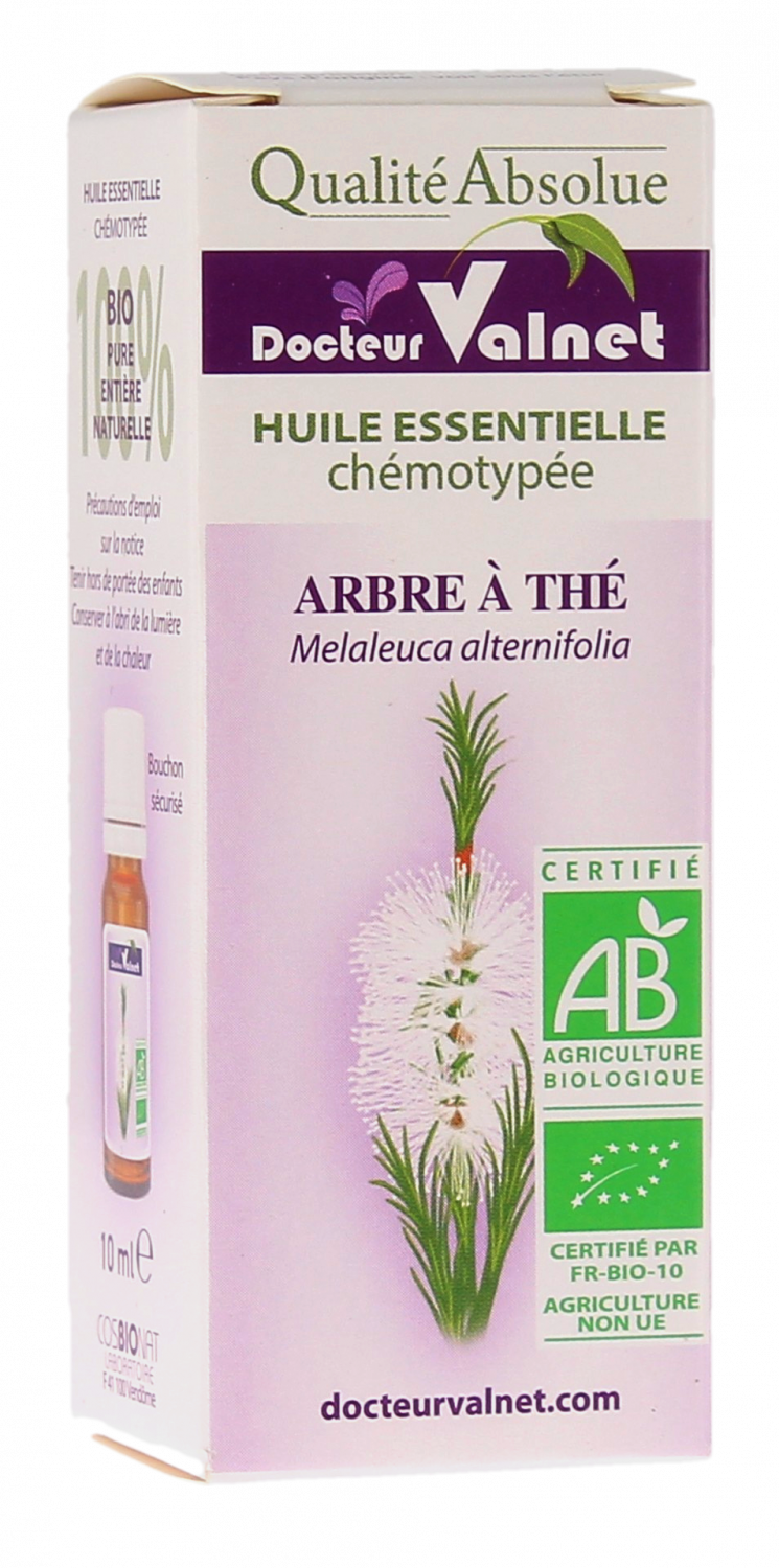 Dr Valnet Huile essentielle Arbre à thé (Tea Tree) Bio Dr Valnet - 10 ml