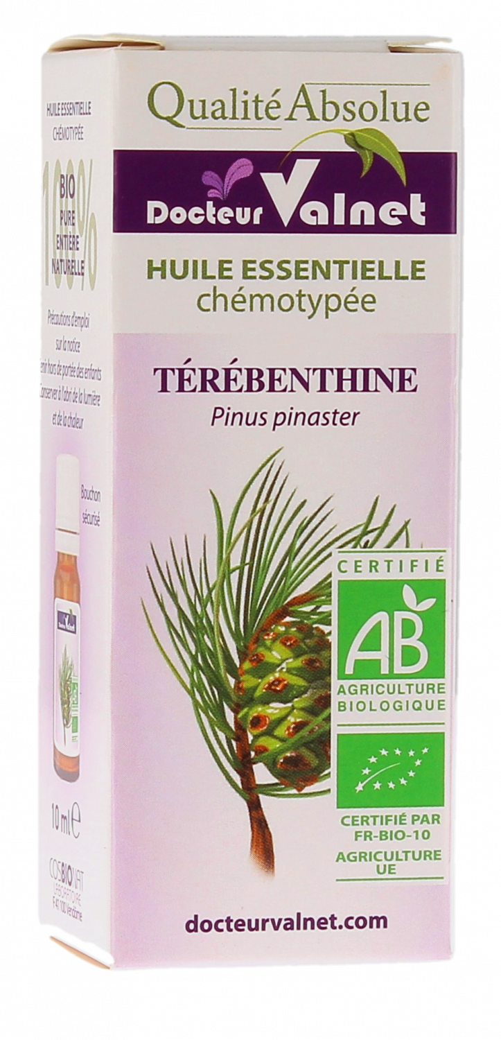 Dr Valnet Huile essentielle Térébenthine Bio Dr Valnet - 10 ml