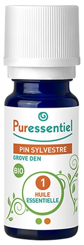 Huile essentiel bio Pin Sylvestre Puressentiel, flacon de 5 ml