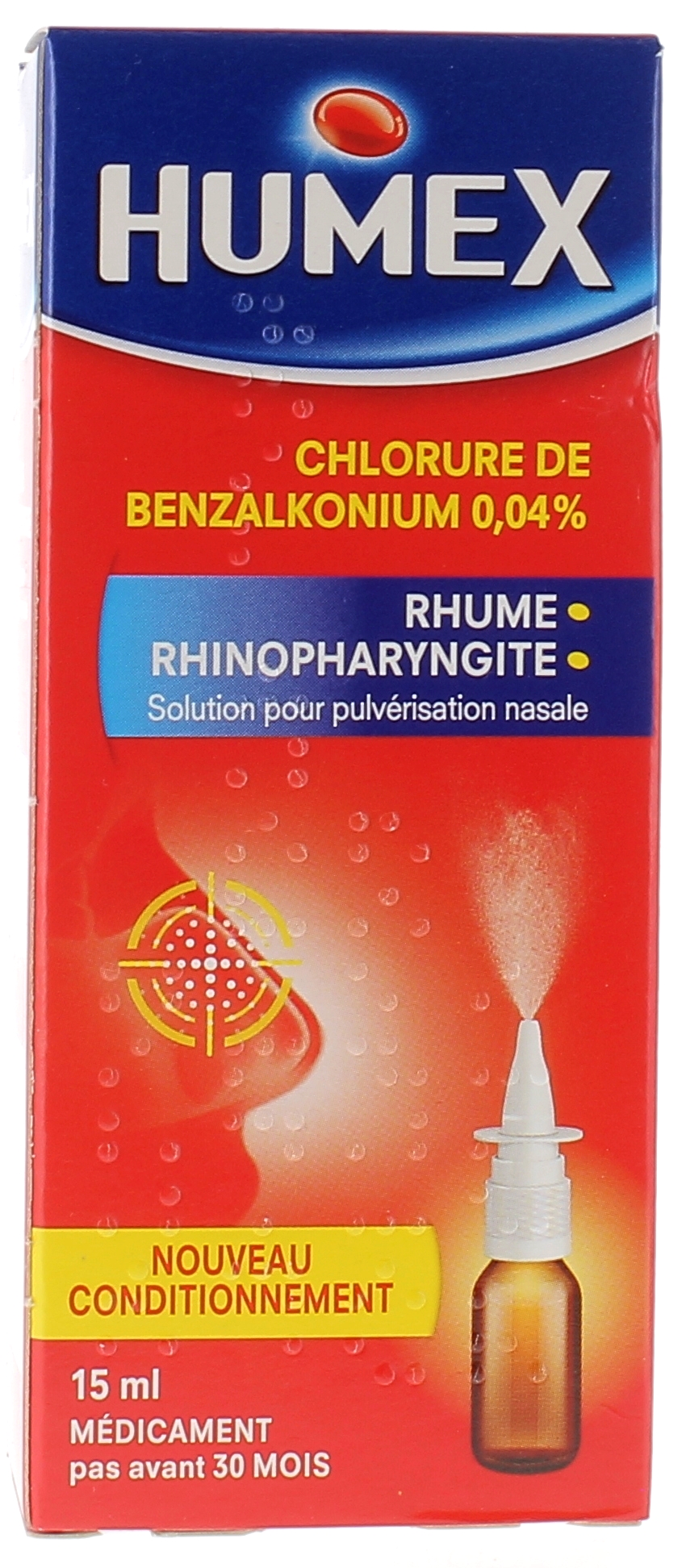 Humex solution nasale - flacon-pompe 15 ml