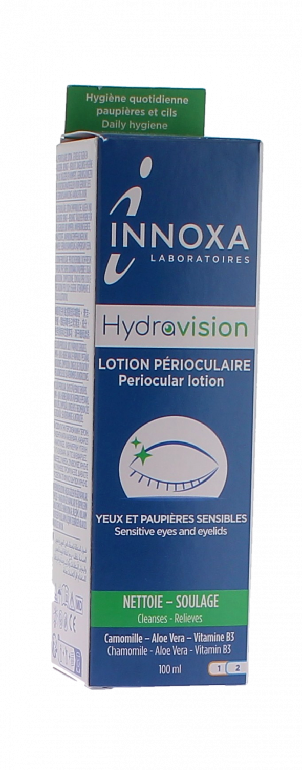 Hydravision lotion périoculaire yeux et paupières sensibles Innoxa ...
